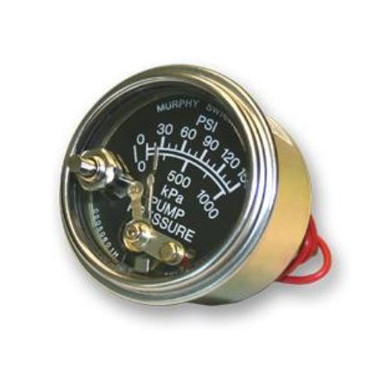 Murphy Mechanical Water Pressure Swichgage with Lockout 0-150 PSI 20PW7-150