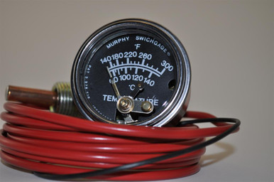 Murphy Temperature Swichgage 140-300F/60-149C with 8 Ft Capillary 20T ...