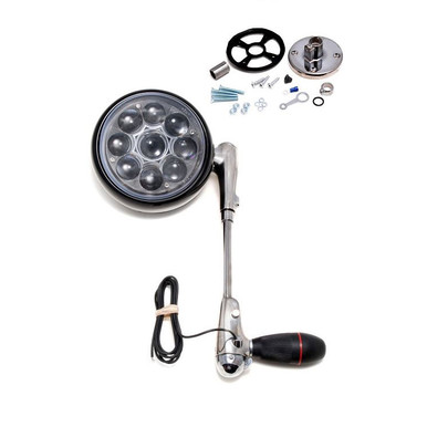 6 inch Unity Rooflight with installation kit - Chrome