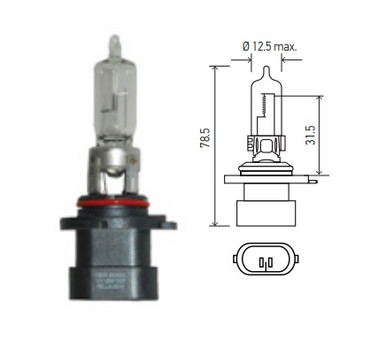 Hella Halogen Bulb 9005XS