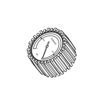 Lincoln Vacuum Gauge 278338