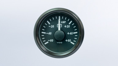 VDO SingleViu Ammeter Gauge 52mm 60A 60mV