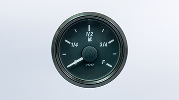 VDO SingleViu Fuel Gauge 52mm F 0245 180Ohm
