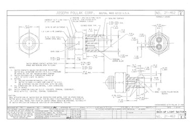Pollak Precision Ball Switch 21-462P