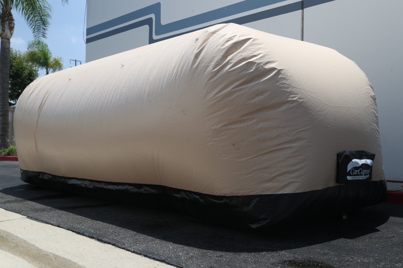 30' Outdoor Boat Capsule | Outdoor Winter Boat Storage
