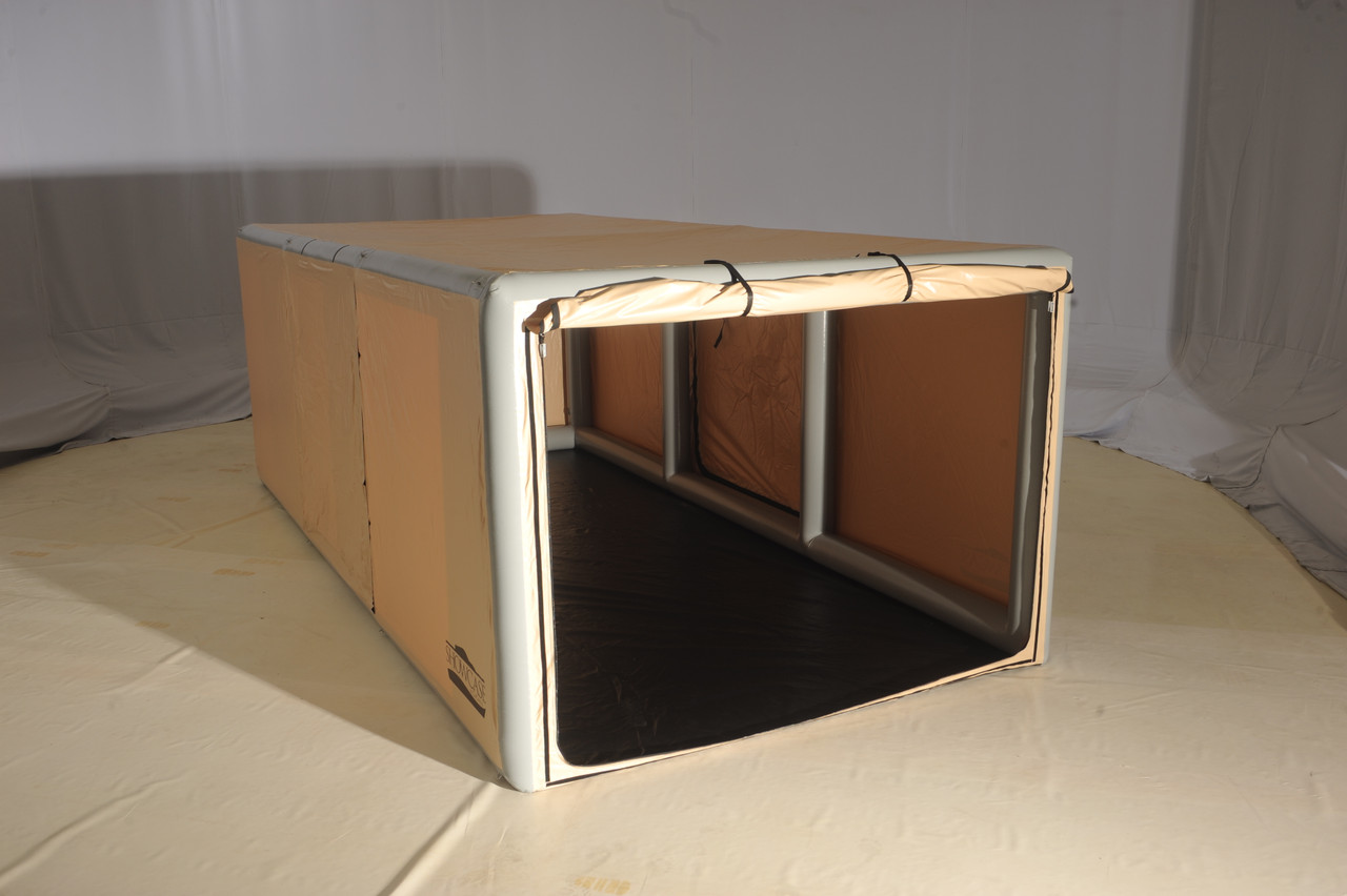 18' Oudoor Showcase Square Design Flat Roof 8" Tubes Car Port Model ...