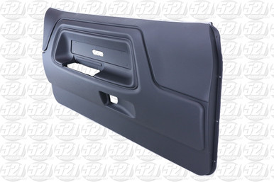Challenger door panel PAIR in Black - Injection molded