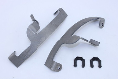 Brake Hose to Caliper Tube Brackets - 66-69 B-Body with 4-piston Bendix ...