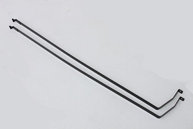 68-70 B-Body Mopar Fuel Tank Strap Pair (black ecoat)
