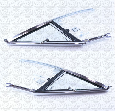 68-70 B-Body Vent Window Assembly (LH and RH) with Clear Glass