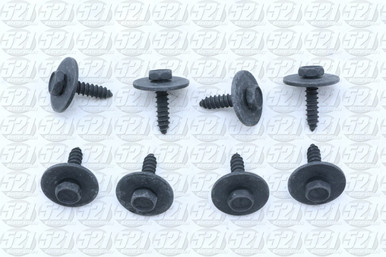71-74 B-Body Fasteners - Front Fender Inner Plastic Shield toward Rear ...