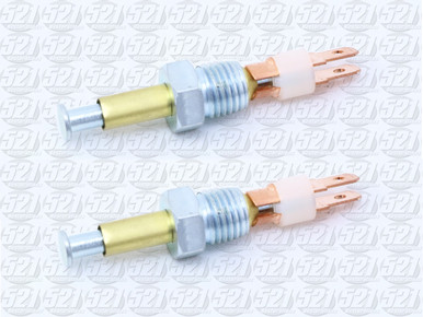 TWO 2 terminal door jamb switches. 3/8-24 thread where the switch takes ...