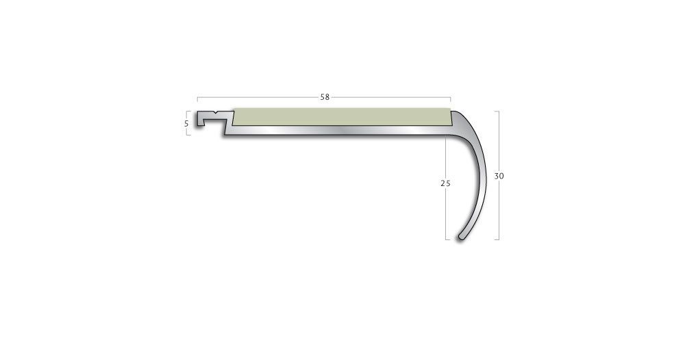 Gradus | G Range | Aluminium Nosings