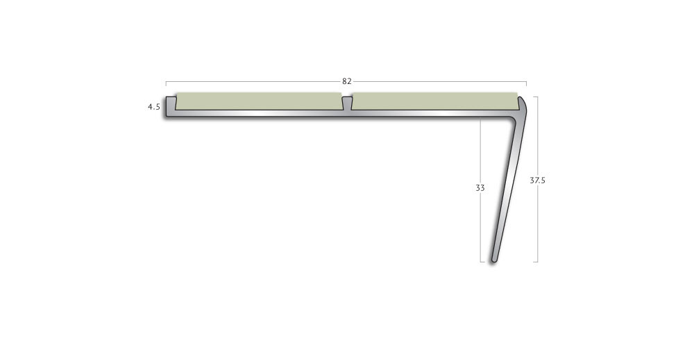 Gradus H Range Aluminium Nosings | Floormart