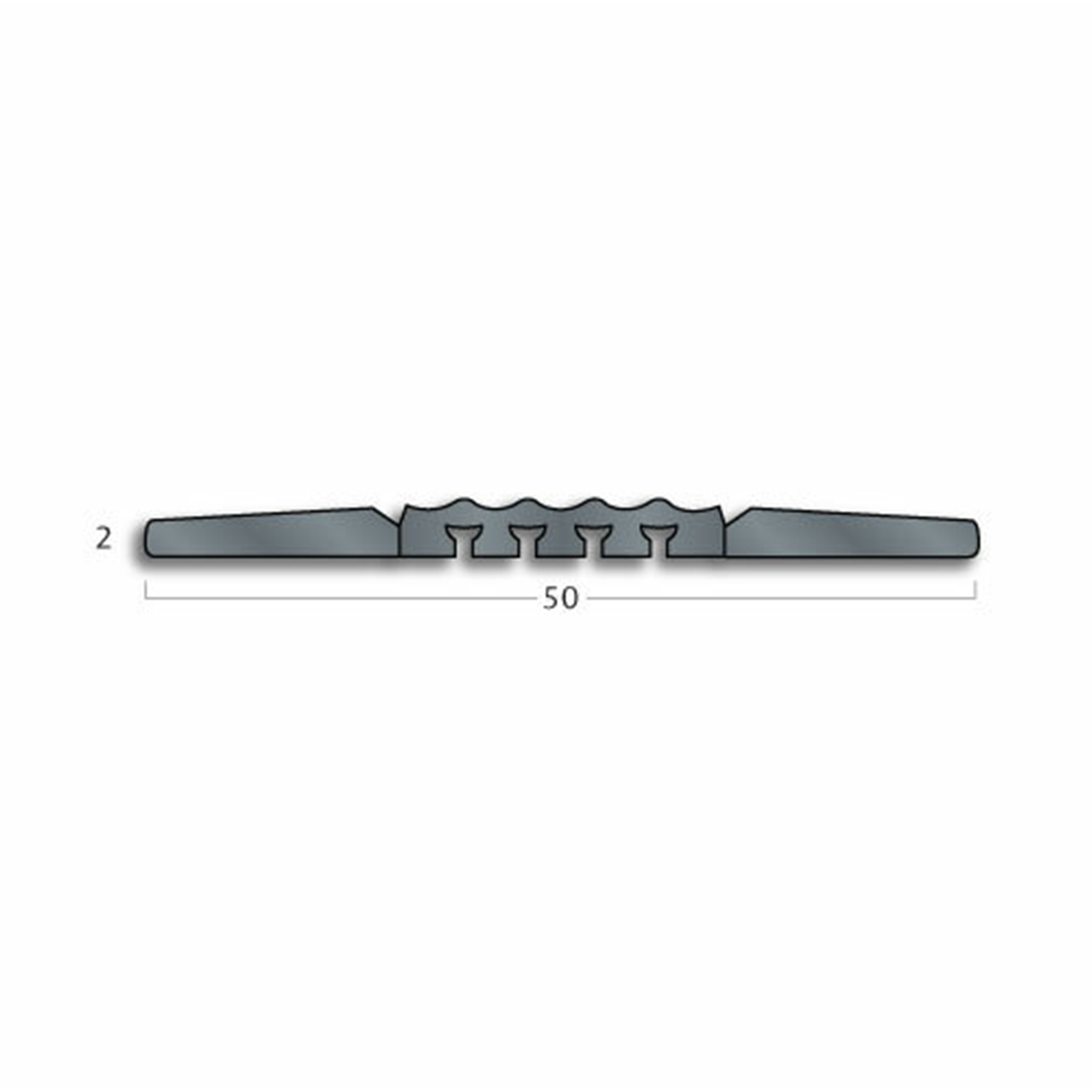 Gradus EJC50 Joint Cover 15m | PVC Floor Expansion Trim