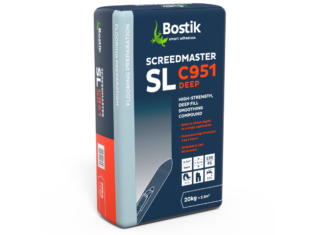 Bostik Screedmaster SL C951 Deep Self Levelling Compound | Floormart