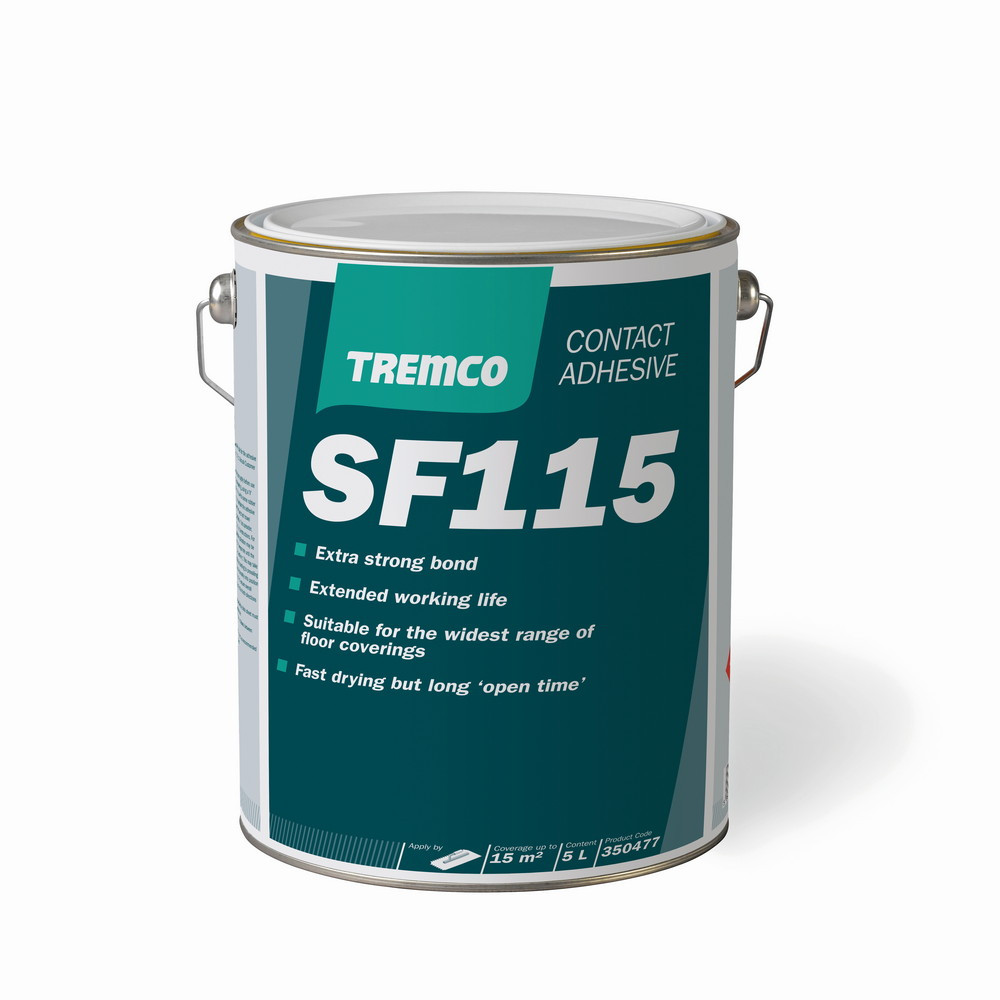 Tremco SF115 Contact Adhesive 5L | PVC Flooring Contact Adhesive
