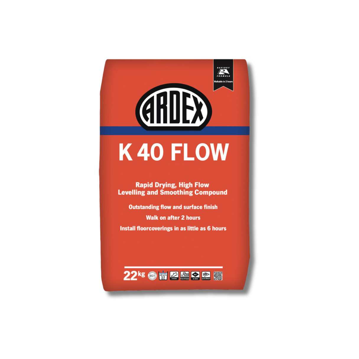 Ardex K40 Flow Rapid Drying Smoothing Compound | Ardex Screeds