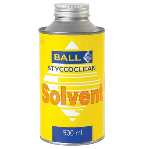 F Ball Styccoclean Solvent 500ml | Floormart.co.uk