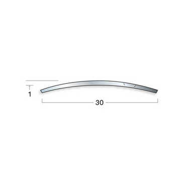 Gradus SCS451SF8 Cover Strip Polished Stainless Steel 2.7m | Floormart