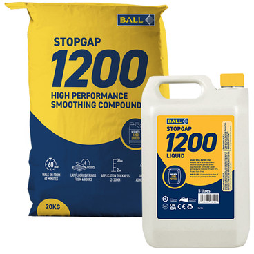 F Ball Stopgap 1200 Pro Bag & Bottle 20kg | Floormart