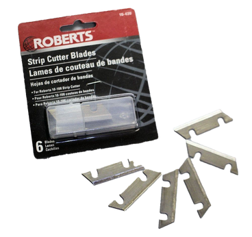 Roberts Strip Cutter Blades | Pack of 6 | Cutting Tools