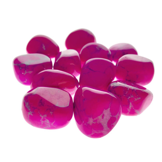 PURPLE HOWLITE TUMBLED STONES | PEACE LOVE CRYSTALS