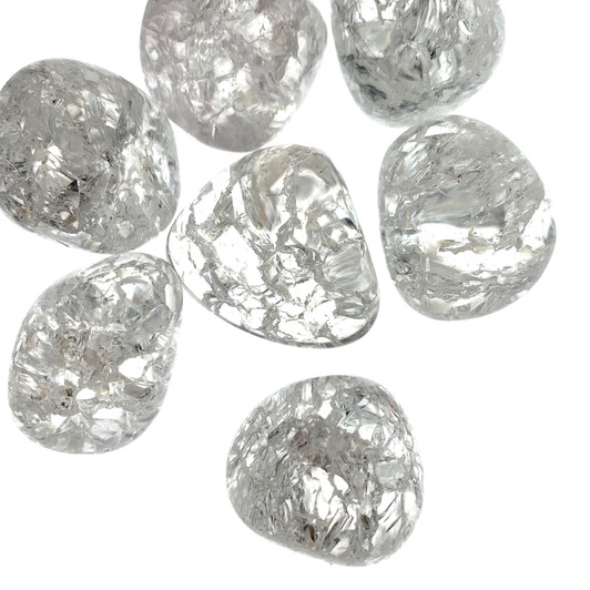 BLUE CRACKLE CRYSTAL QUARTZ | PEACE LOVE CRYSTALS