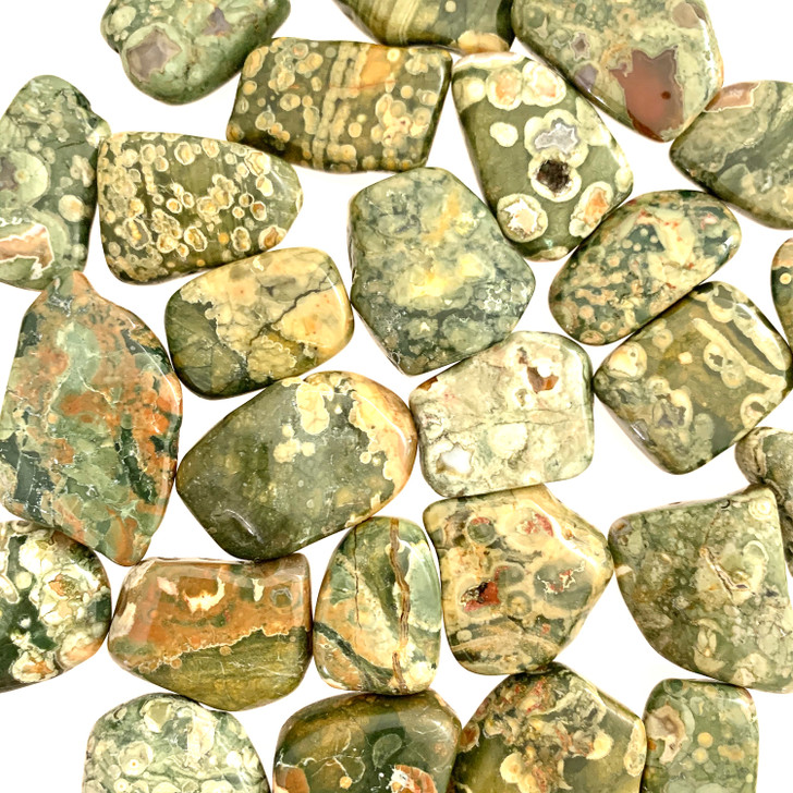 RHYOLITE TUMBLED STONES | PEACE LOVE CRYSTALS