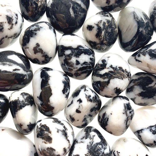 ZEBRA JASPER TUMBLED STONES | PEACE LOVE CRYSTALS