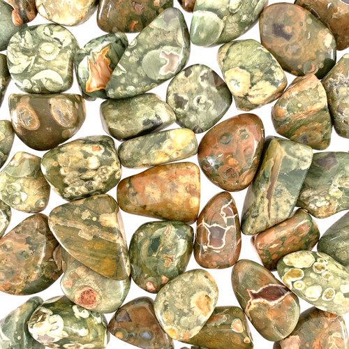 RHYOLITE TUMBLED STONES | PEACE LOVE CRYSTALS