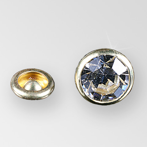ss29 Rivet in Crystal Gold - BEAD & TRIM