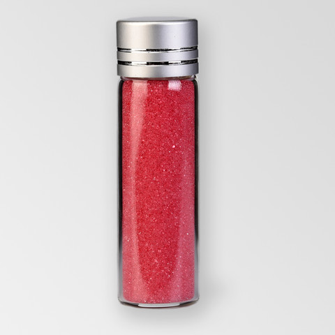 LUXAR MICROBEADS IN RED COLOR, SIZE 0.1MM, 10GRAMS VIAL - BEAD & TRIM