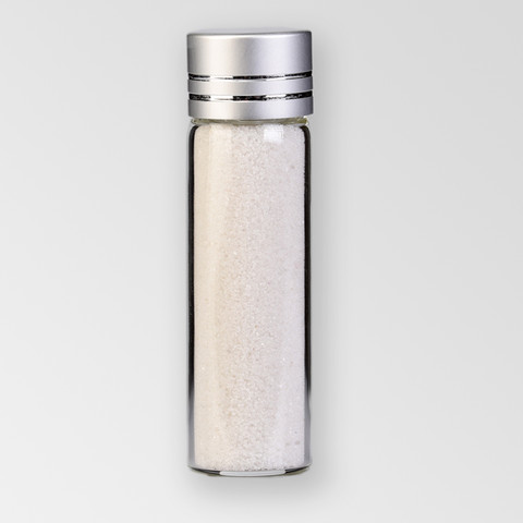 LUXAR MICROBEADS IN WHITE COLOR, SIZE 0.1MM, 10GRAMS VIAL - BEAD & TRIM