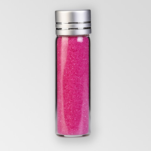 LUXAR MICROBEADS IN PINK COLOR, SIZE 0.1MM, 10GRAMS VIAL - BEAD & TRIM