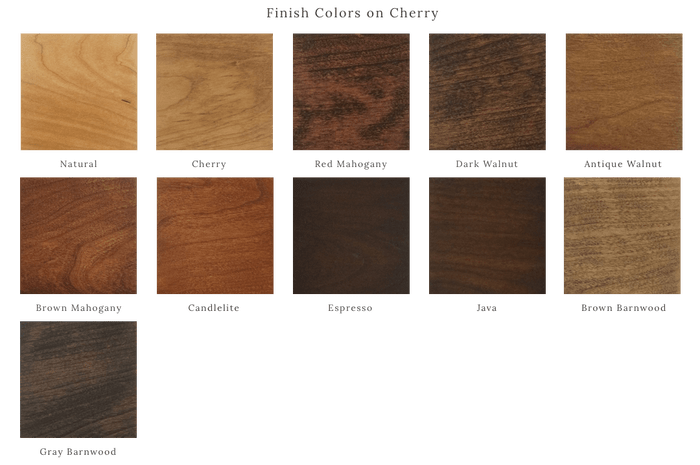 Order Finish Samples - compare first hand in your home