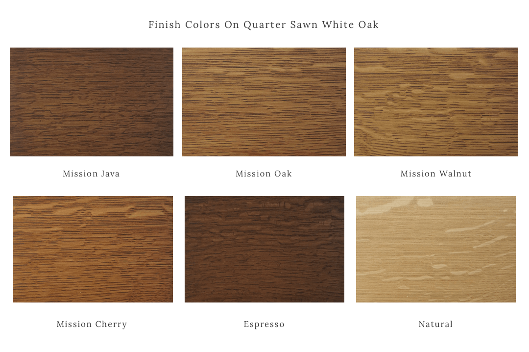 Order Finish Samples - compare first hand in your home