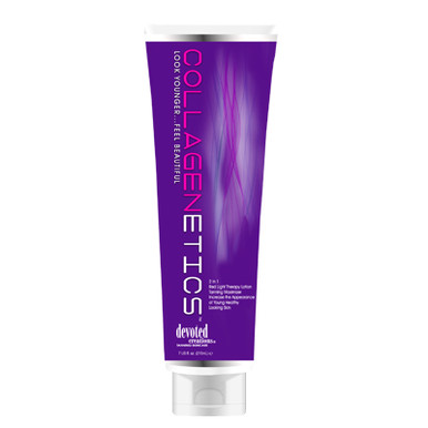 Collagenetics 2-in-1 Lotion - Tanning Accelerator & Red Light Therapy ...