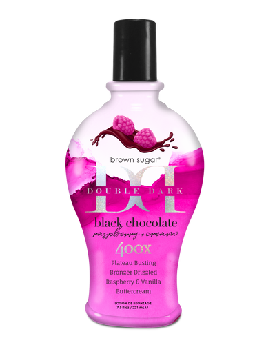 Double Dark Black Chocolate Raspberry Cream - 221ml