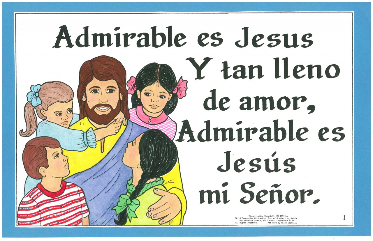 Admirable es Jesús (Isn't He Wonderful) - Child Evangelism Fellowship Store