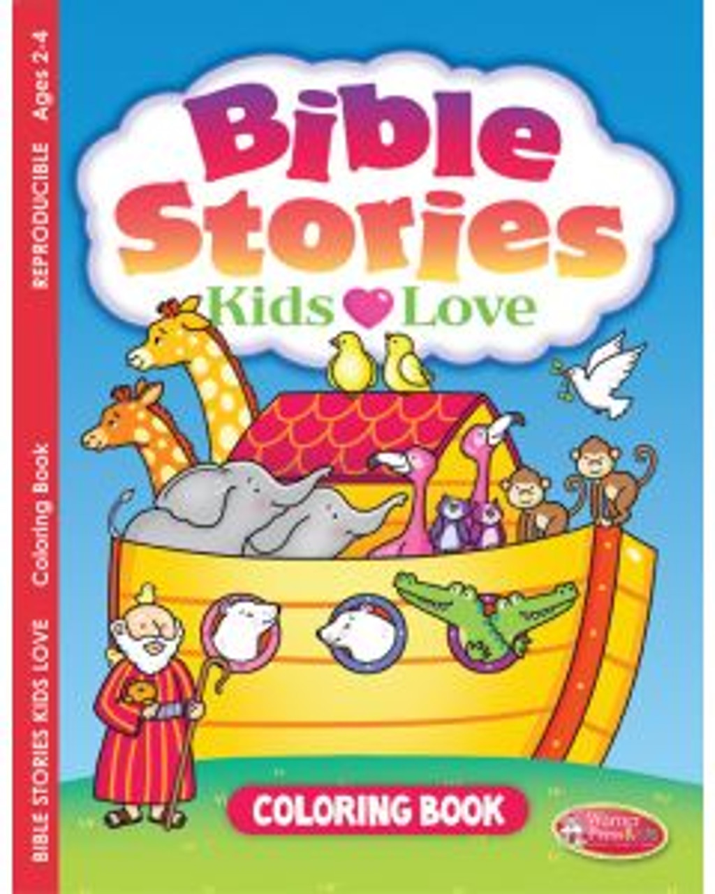 Bible Stories Kids Love (coloring book) Ages 2-4 - Child Evangelism ...