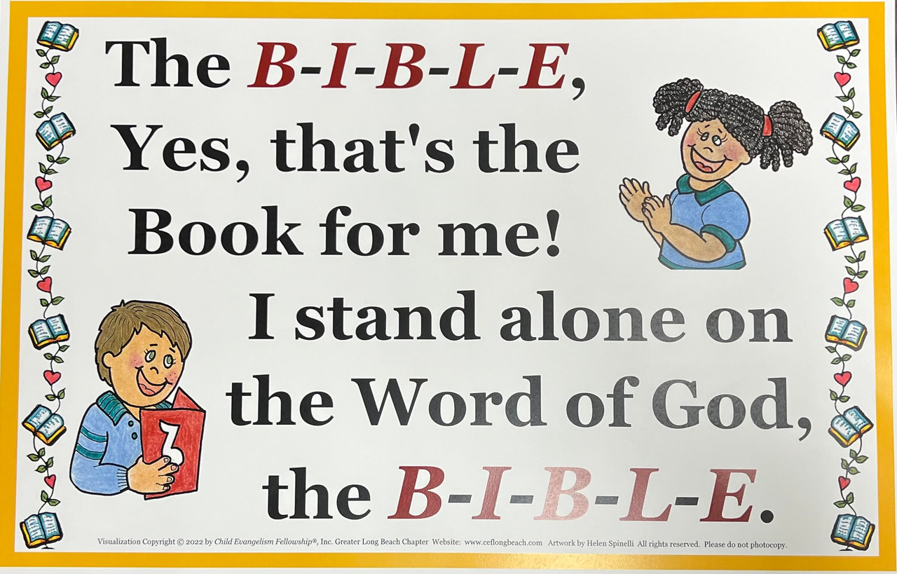 The B-i-b-l-e - Child Evangelism Fellowship Store