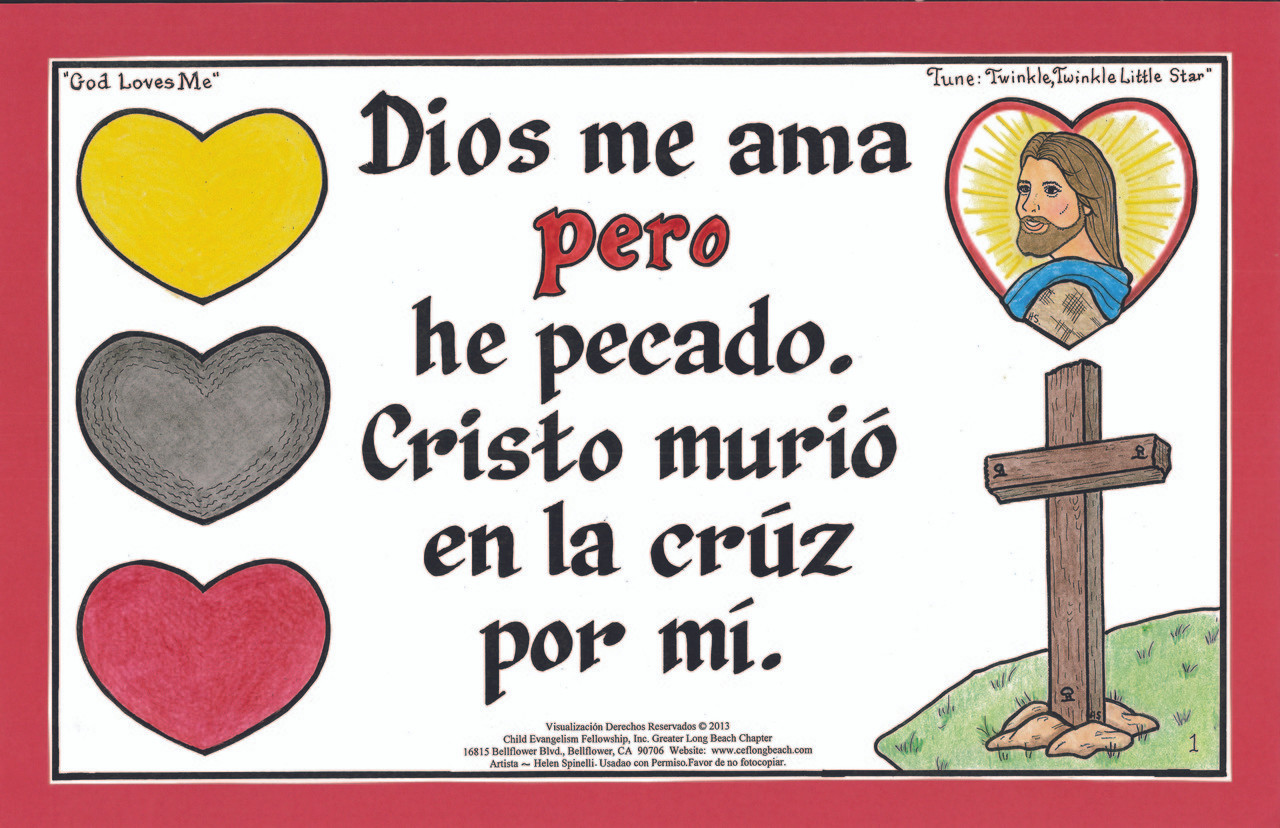 Dios Me Ama (God Loves Me Song) - Child Evangelism Fellowship Store