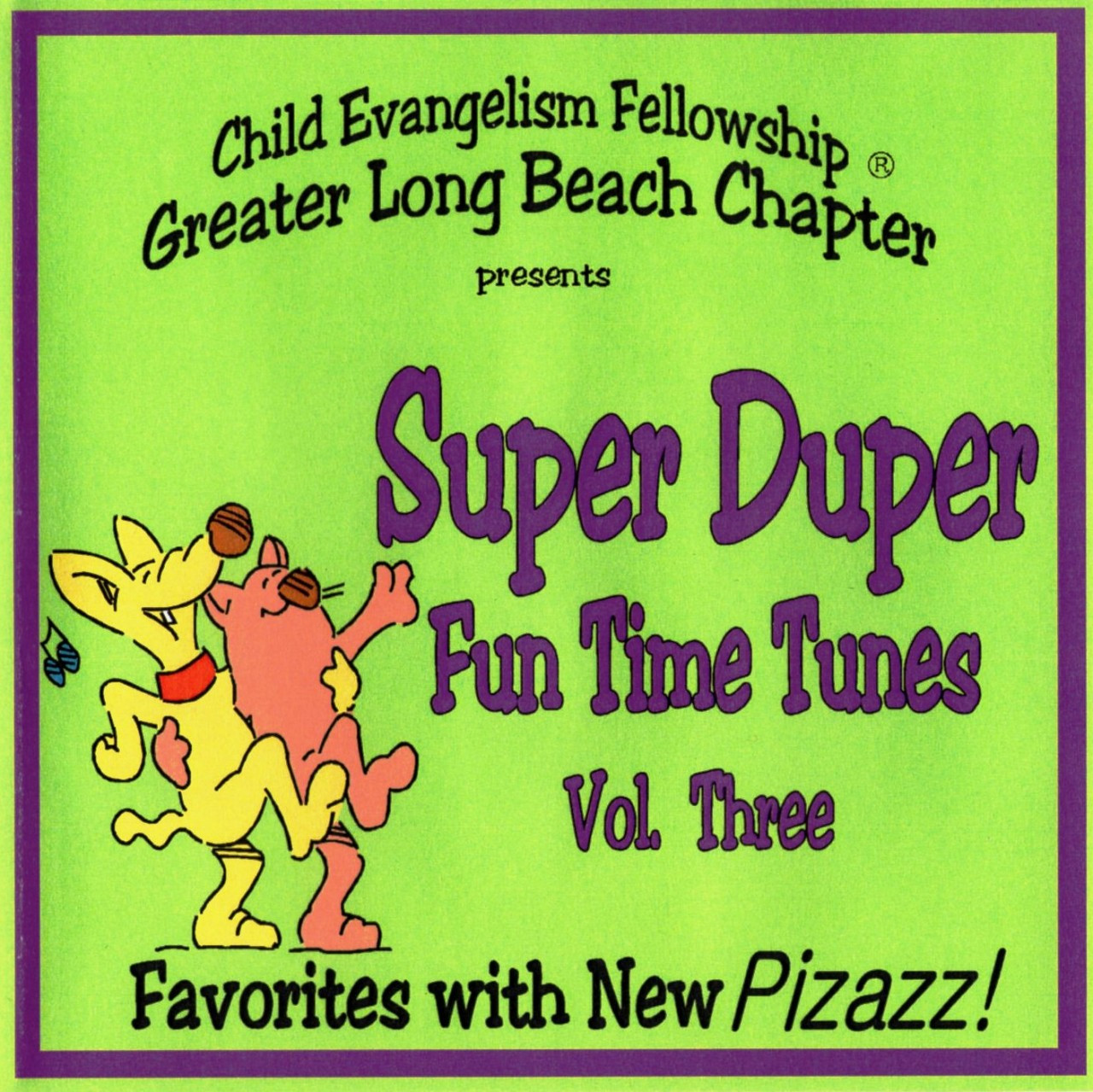 Super Duper Fun Time Tunes Vol. 3 (music cd) GLBC - Child Evangelism ...