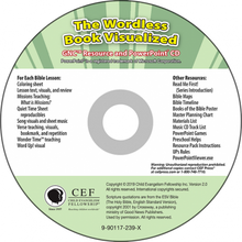 The Wordless Book Visualized 2019 (PPT CD) - Child Evangelism ...