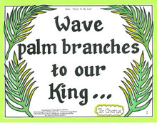 Wave Palm Branches - Child Evangelism Fellowship Store