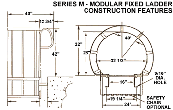 Caged Modular Ladder