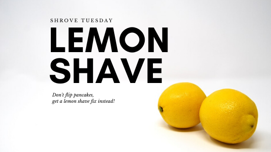Lemon Wet Shave for Pancake Day - agentshave