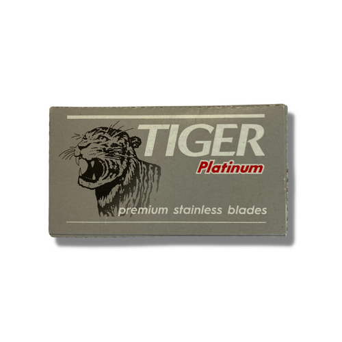 Tiger Platinum DE Double Edge Safety Razor Blades | Agent Shave