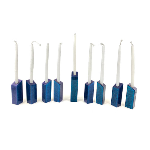 Joy Stember Leah Modular Hanukkah Menorah | Joy Stember